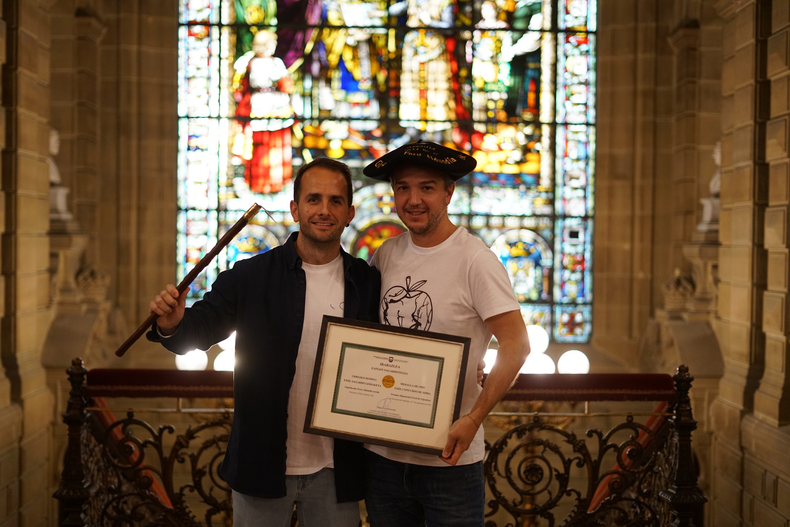 Triple victoria de Zapiain en el Concurso de Sidra de Gipuzkoa ...